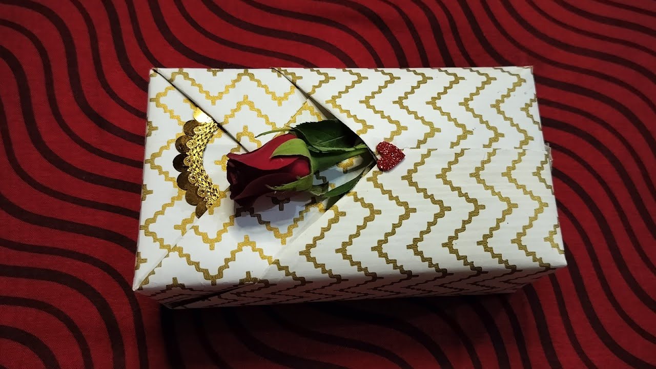 Mobile Box Gift Packing Idea | Gift Wrapping for Engagement |DIY ...