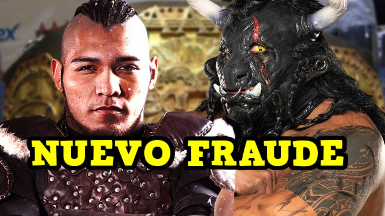 NUEVO FRAUDE de la LUCHA LIBRE por NAVIDAD - HIJO DEL VIKINGO vs TAURUS por el MEGACAMPEONATO ...