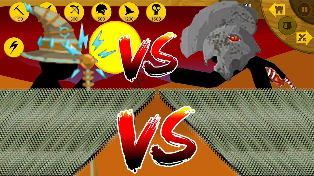 ELECTRIC MAGIC SUMMON ZOMBIES DESTROY ALL MODE ZOMBIES | STICK WAR ...