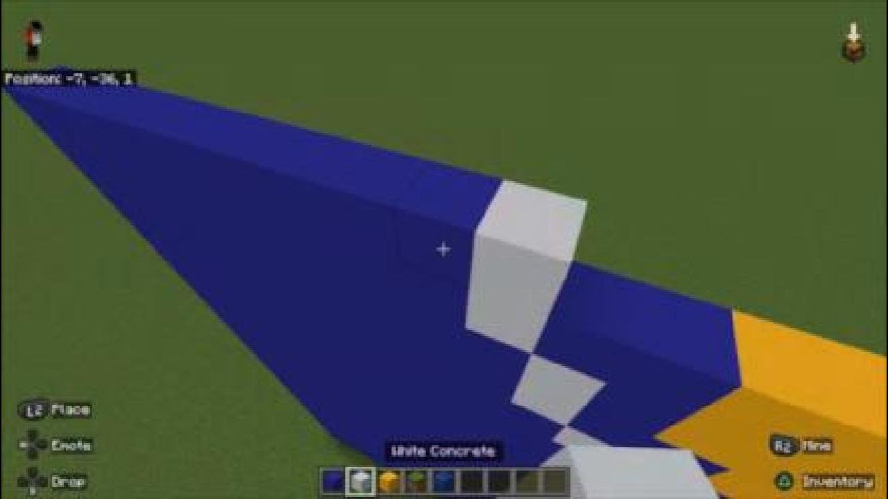 Leeds United Badge in Minecraft Part 3 - YouTube
