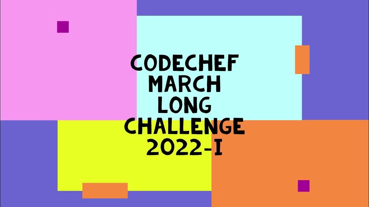 Wordle Solution || Codechef March Long Challenge 2022 - I - YouTube