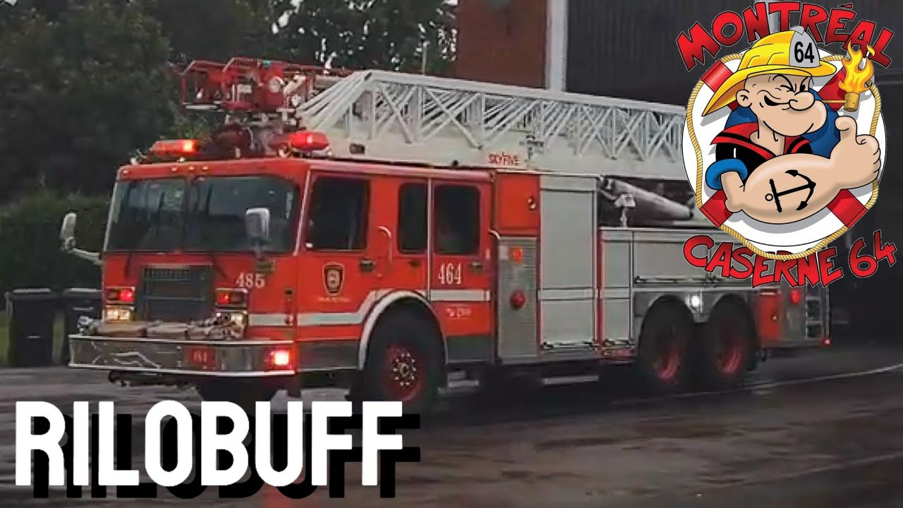 *RARE +TONES* Lachine l MFD-SIM Spare Pumper 264 & Spare Ladder 464 ...
