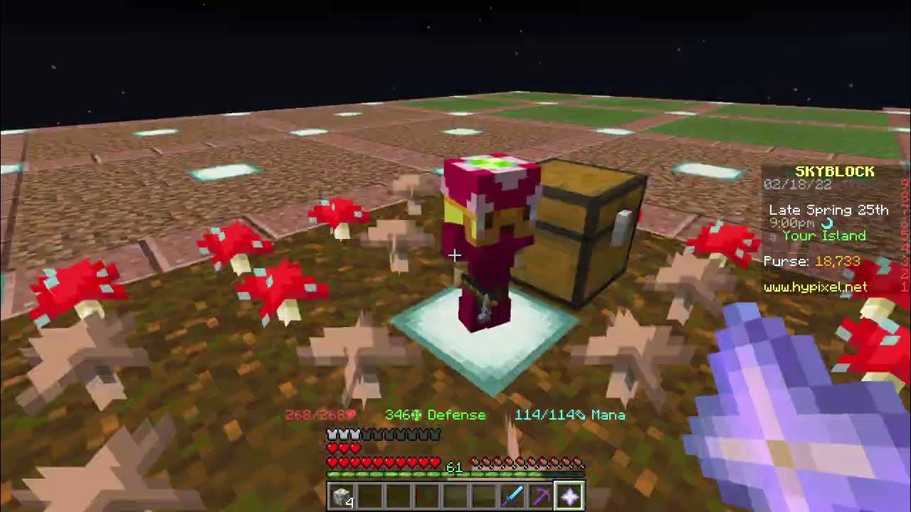 Flying, Enchanting, & More Minion Slots: Magzie Plays A Farming Profile On Hypixel Skyblock! EP ...