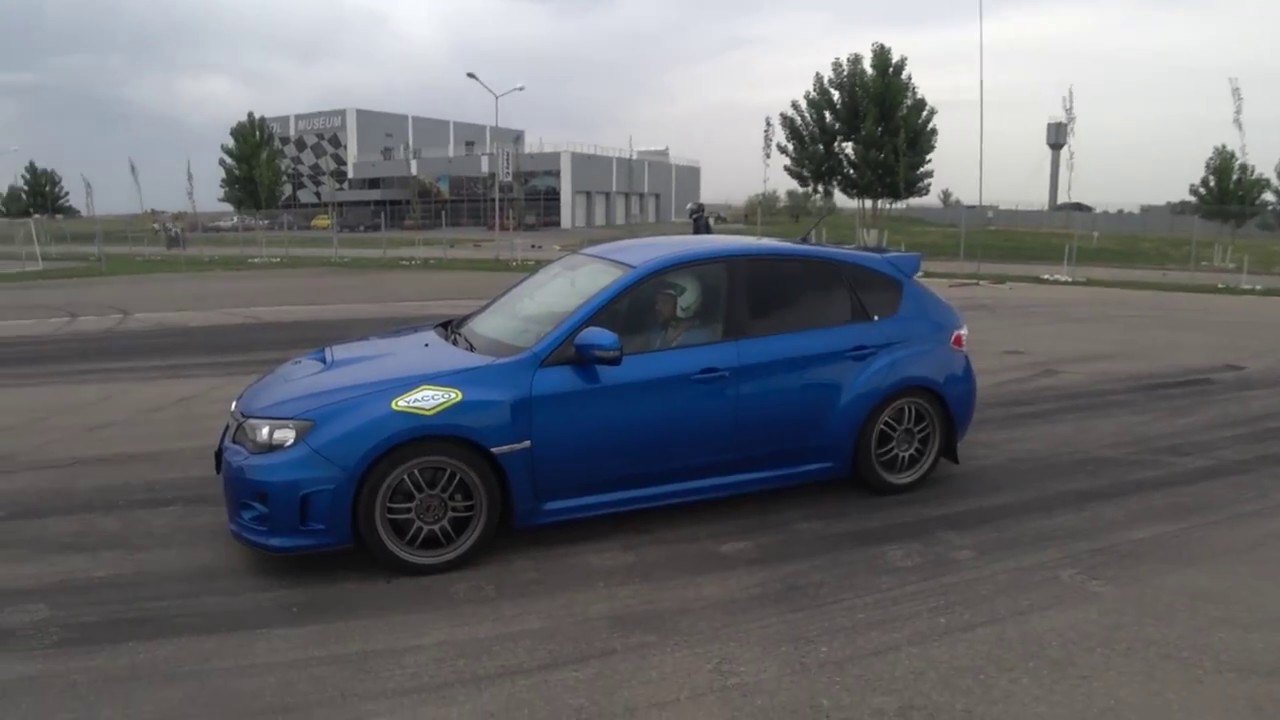 Subaru Impreza Sti Grb Drag race 560whp - YouTube