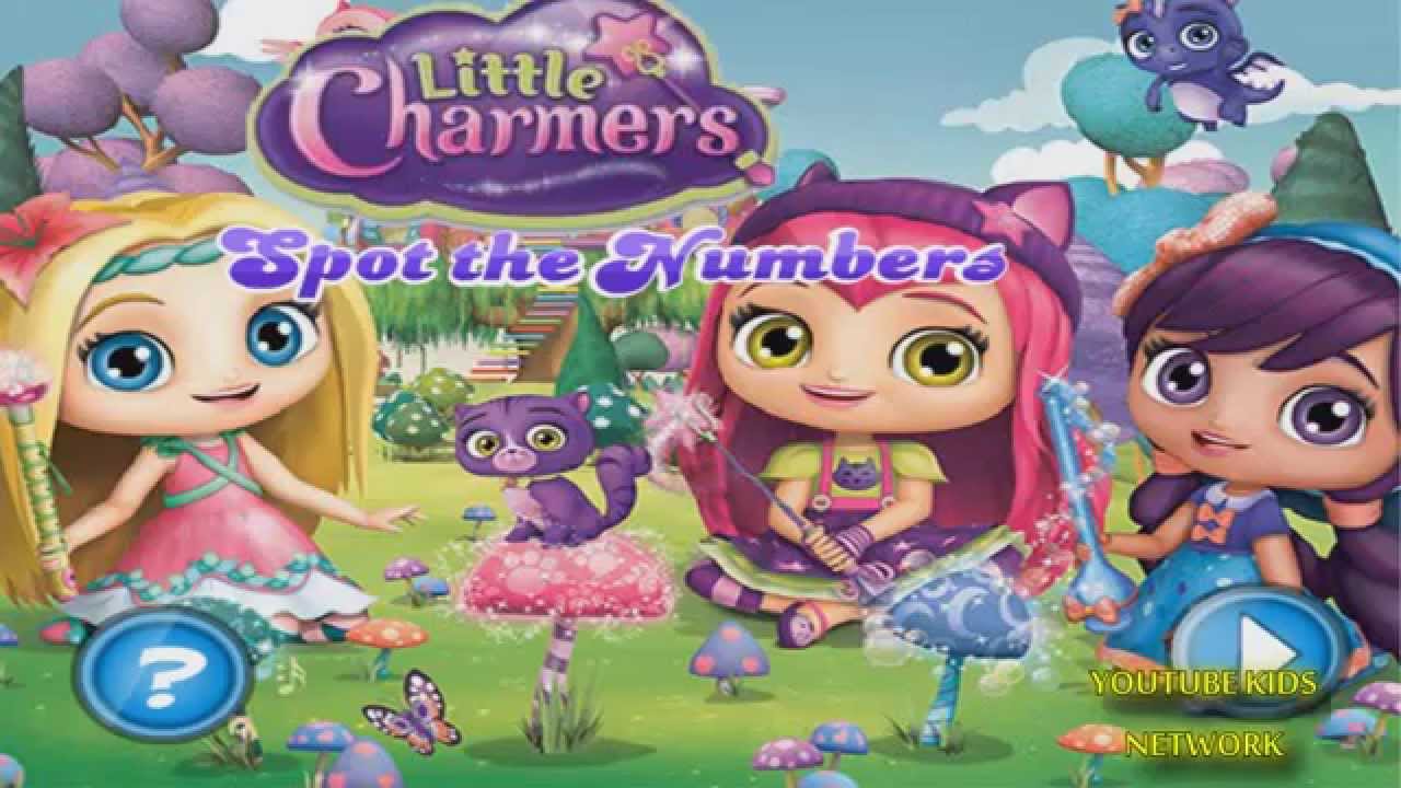 Little Charmers Best Games for Kids Full Game Spot Numbers - YouTube