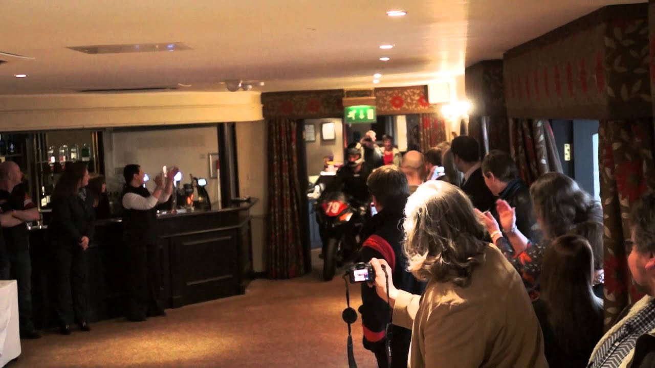 Andrew Tasker launching his 2013 Race Bike - YouTube