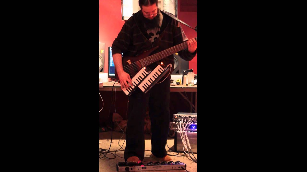 Super Bass Double Keytar Performance Demo - YouTube