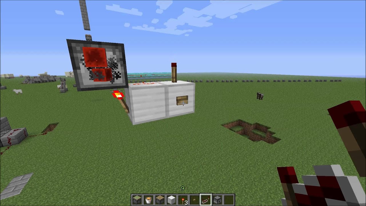 Minecraft Small 8-Item-Dispenser 2x3 - YouTube