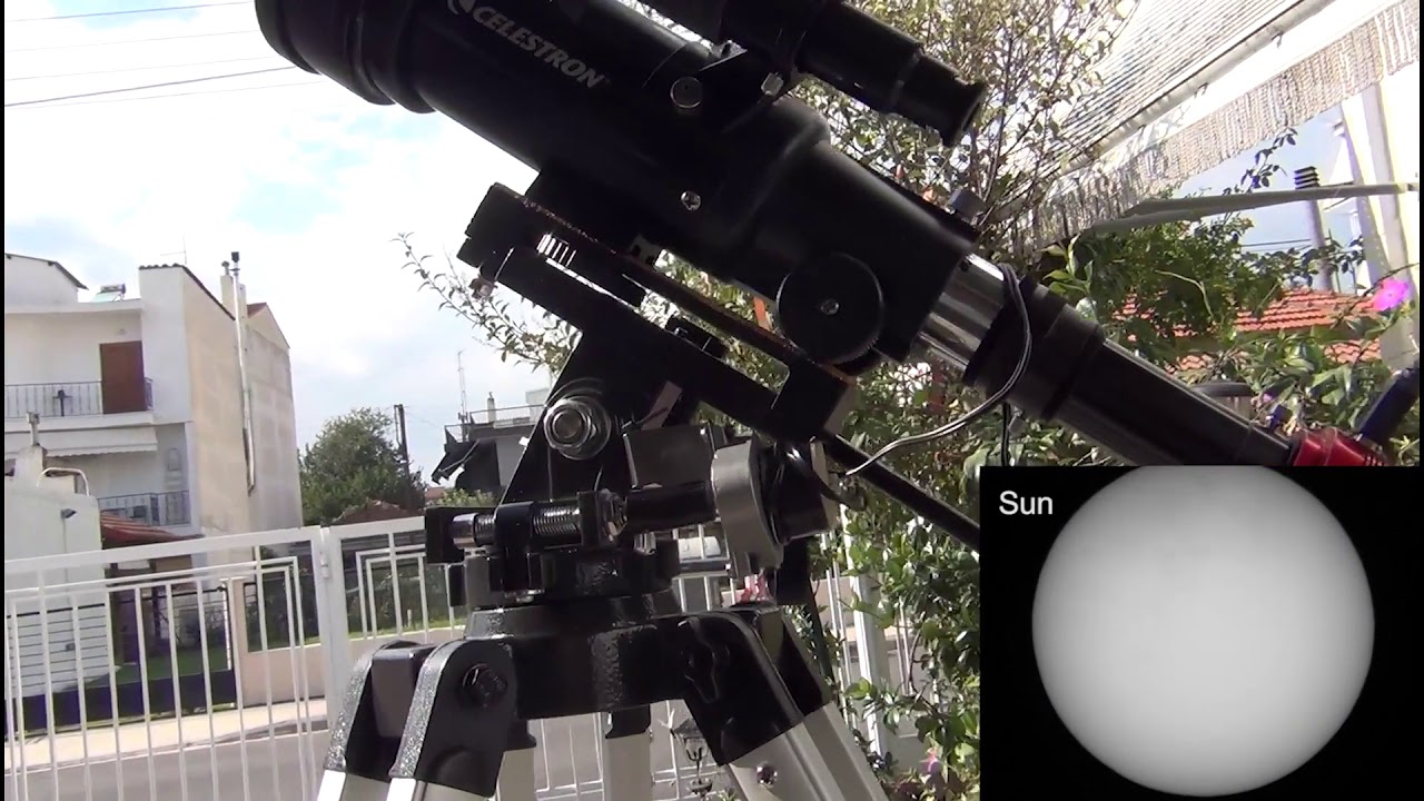 Test Motor Drive in Skywatcher AZ3 Alt Az Mount - YouTube