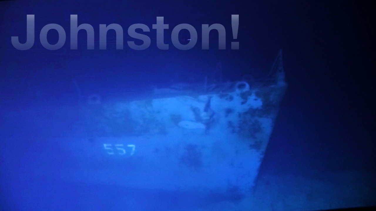 The Shipwreck of the USS Johnston - YouTube
