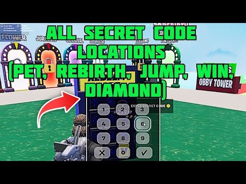 EVERY SECOND YOU GET +1 JUMP MAP FORTNITE - ALL SECRET CODE (PET ...