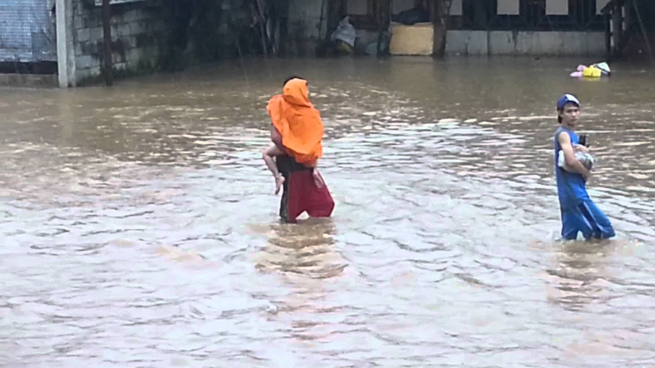 BAHA/Flood in philippines markina city August 7, - YouTube