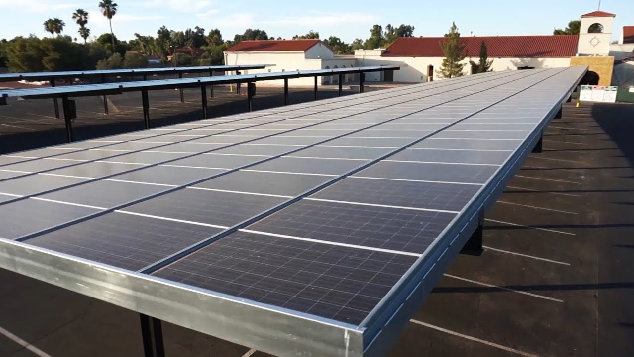 Solar Panel Demo - Aerial Raiders Consulting - YouTube