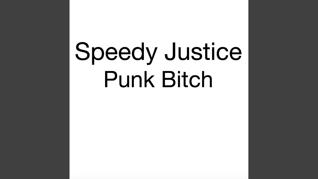 Punk Bitch - YouTube