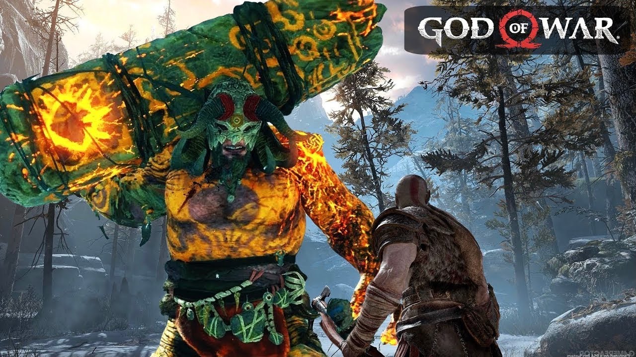 God Of War How To Kill Brenna Daudi Fast Easy Way Gameplay Walkthrough ...