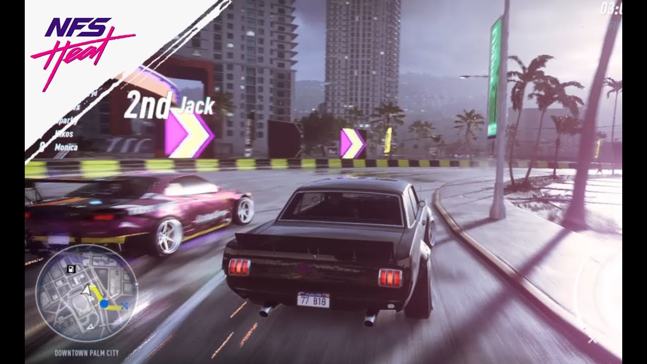 NEED FOR SPEED HEAT - CRASH CROSS RACE - HD GAMEPLAY - YouTube