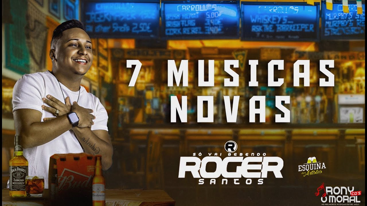 ROGER SANTOS - CD 7 MÚSICAS NOVAS 2023 - REPERTÓRIO ATUALIZADO - YouTube