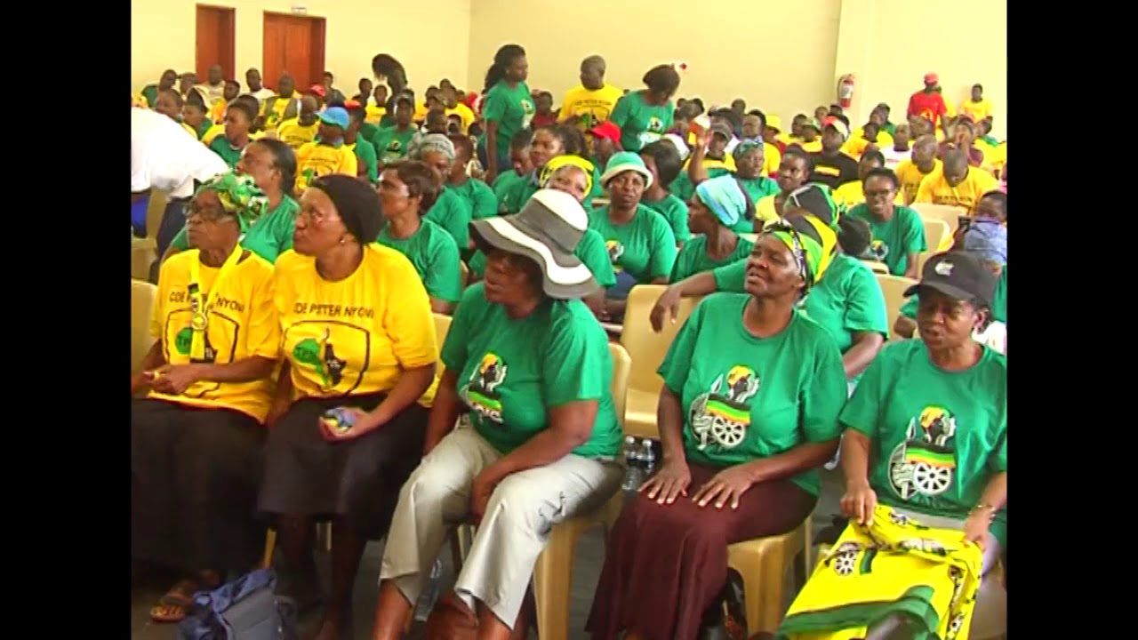 Memorial Lecture(Cde Peter Nyoni): Cde Pinky Mahlalela,-Message of ...