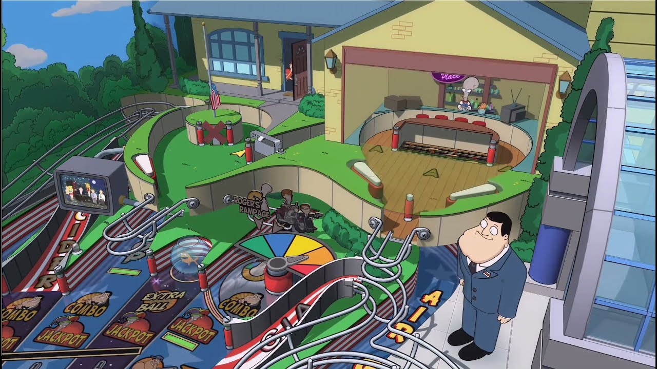 American Dad! Pinball - Reveal Trailer [1080p] - YouTube