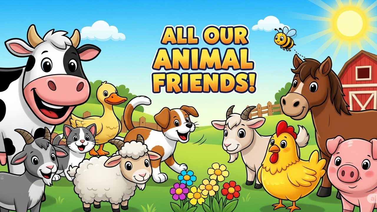 "Meet Our Friendly Farm Animals!" - YouTube