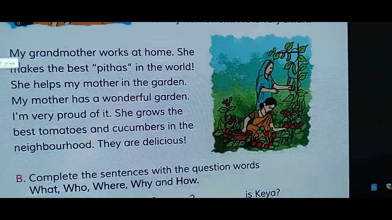 English, Class Four, Unit 15, Lesson 1-3 - YouTube