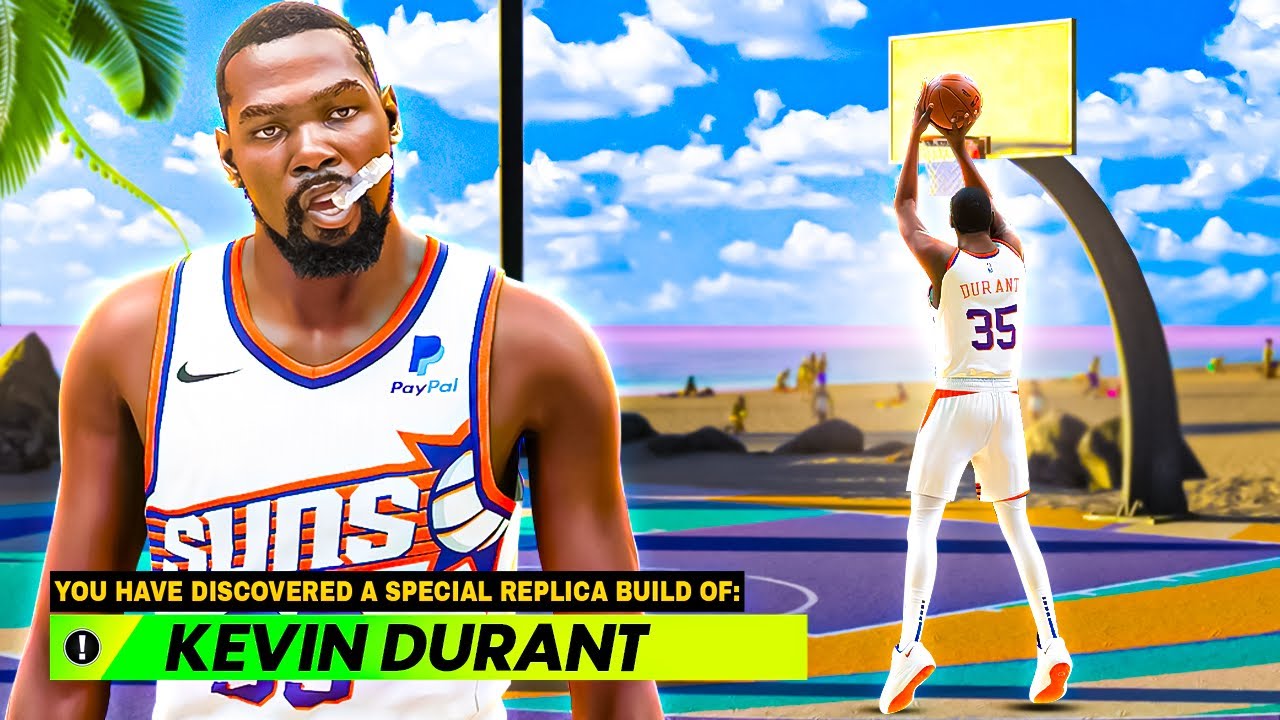 This 6'10 KEVIN DURANT Build Is DOMINATING NBA 2K24! - YouTube