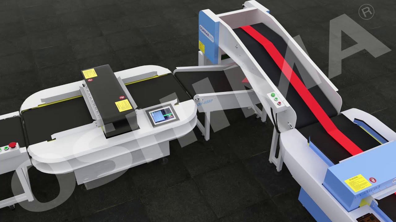 3D feature showing how a garment needle detection system works - YouTube