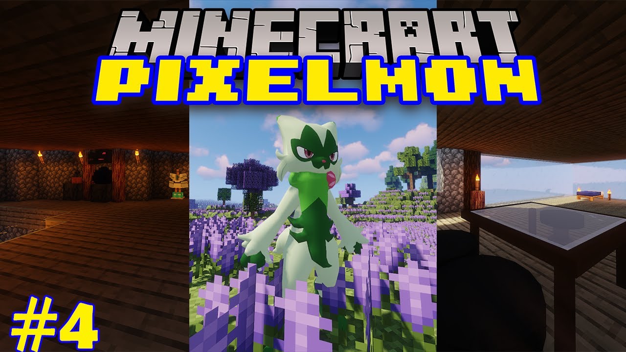 The Beginning of a house :Pixelmon New Dawns EP4 - YouTube