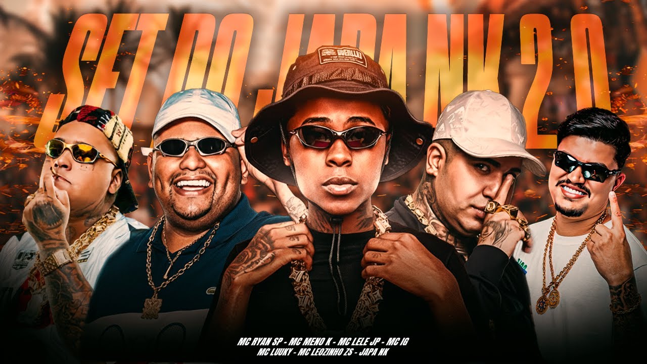 SET BAILE DO JAPA NK 2.0 - MC Meno K, MC Ryan SP, MC Jacaré, MC Luuky ...