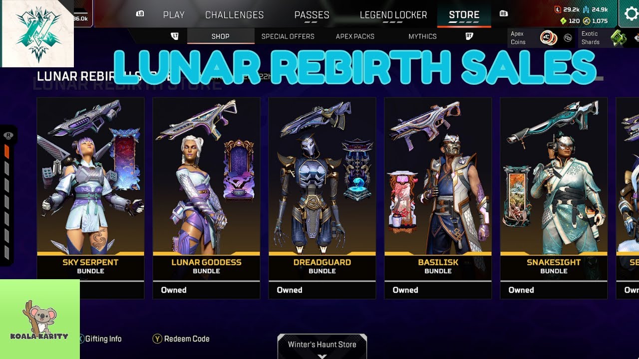 Full Review of Lunar Rebirth Sales (05Aug25), S26 Store Update. [Apex ...