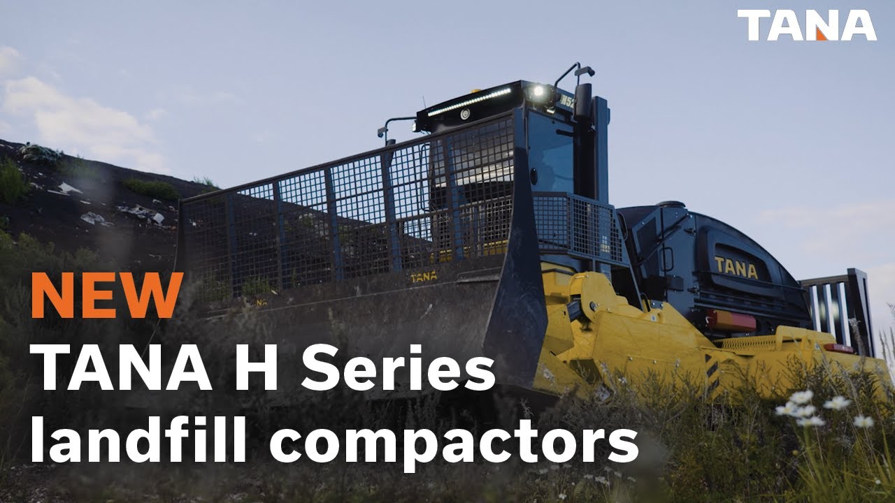TANA H Series landfill compactors - the most productive landfill ...