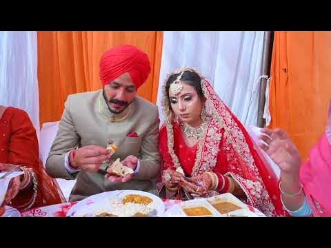 Shagandeep singh khosa weds Hardeep kaur Wedding Live Part 13 - YouTube