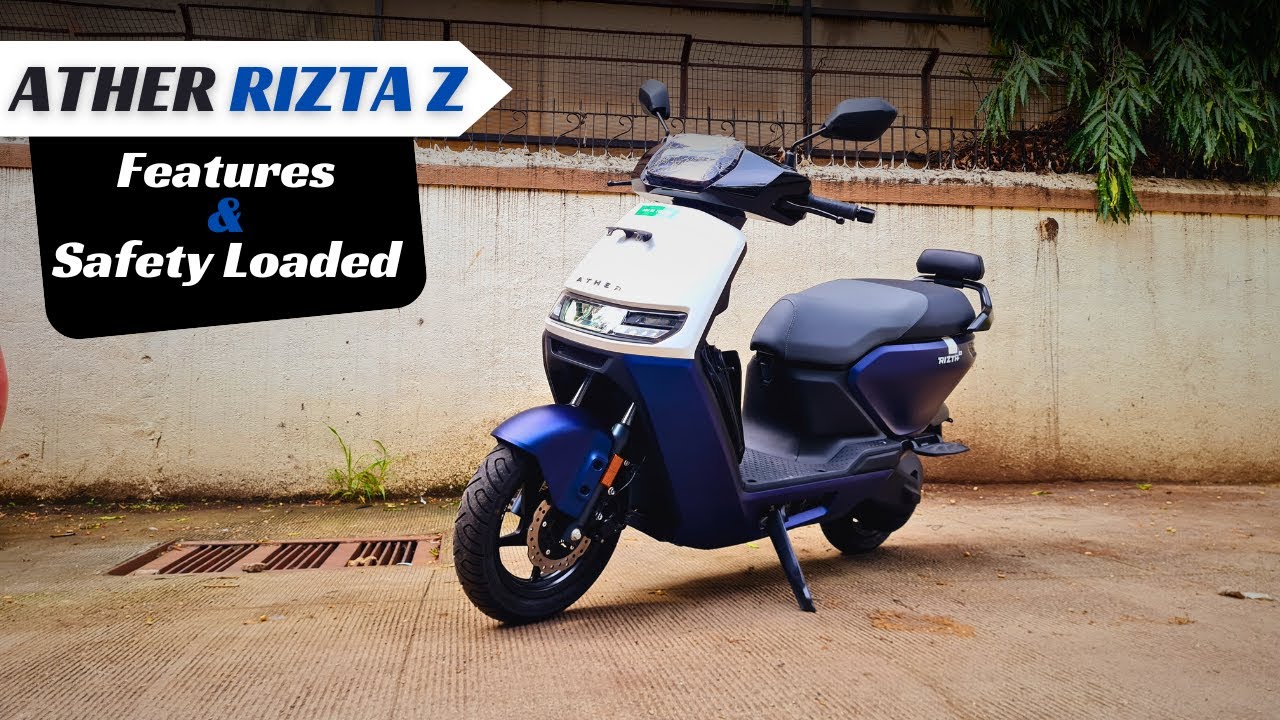 Complete Family Scooter-Ather Rizta Z | Best Electric Scooter In India ...
