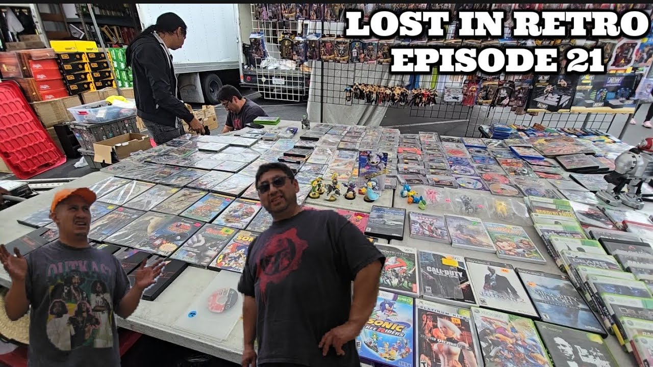 Lost In Retro (Episode 21) - We Try A New Fleamarket - YouTube