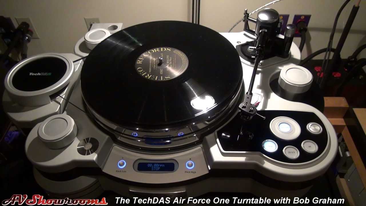 TechDAS Air Force One Turntable - YouTube