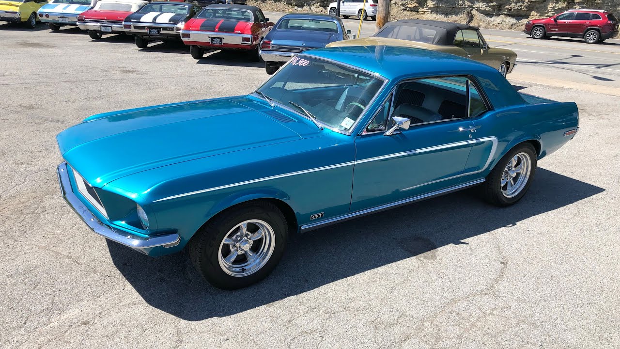 1968 Ford Mustang SOLD Maple Motors #566 - YouTube