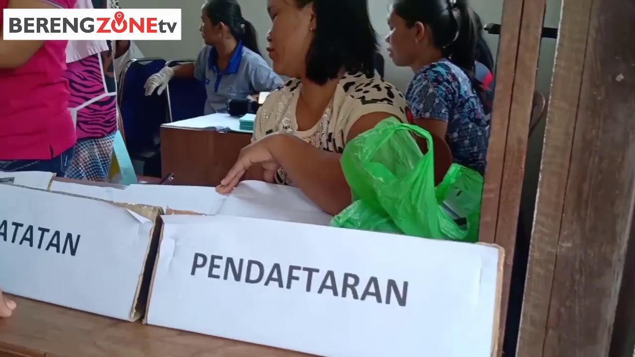 Posyandu bulan Februari di Desa Bereng Jun - YouTube