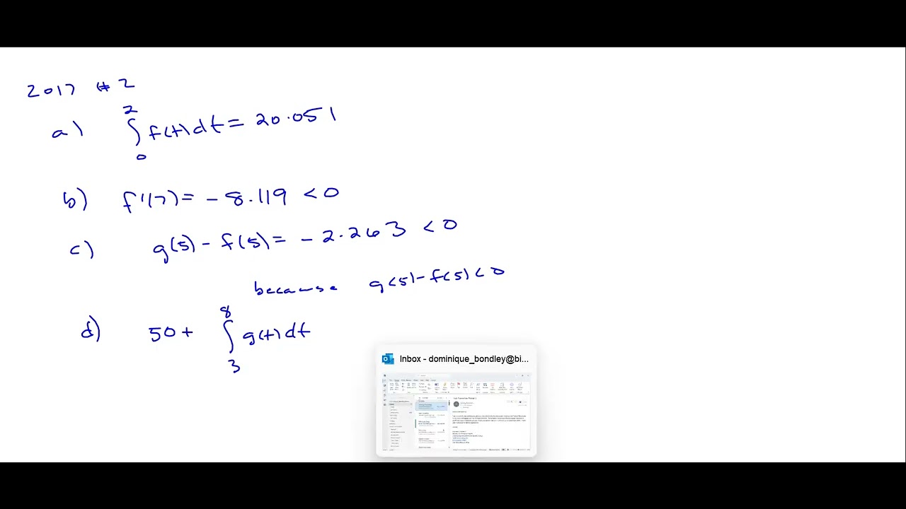 AP CALC AB - 2017 #2 2015 #1 AP Style - FRQ Practice - Rate In Rate Out ...