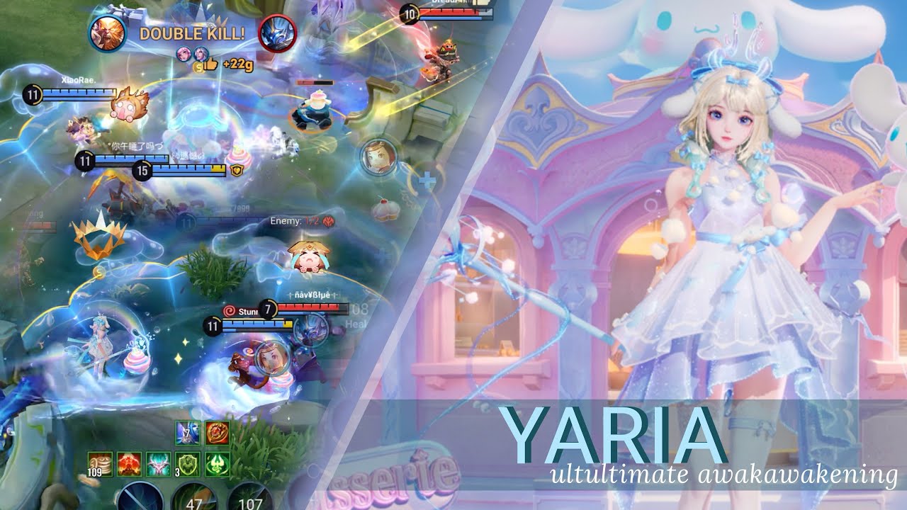 Yaria ultimate awakening skill effect and gameplay - YouTube