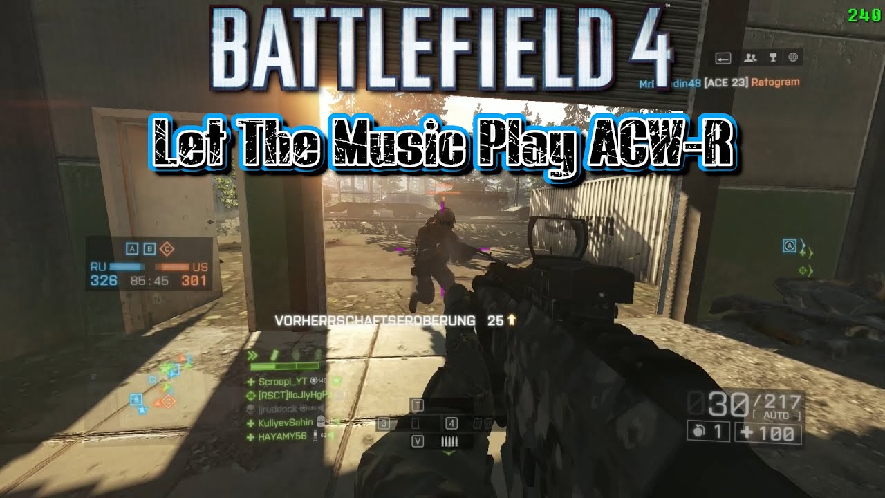 Let The Music Play - ACW-R Domination Zavod Battlefield 4 - YouTube