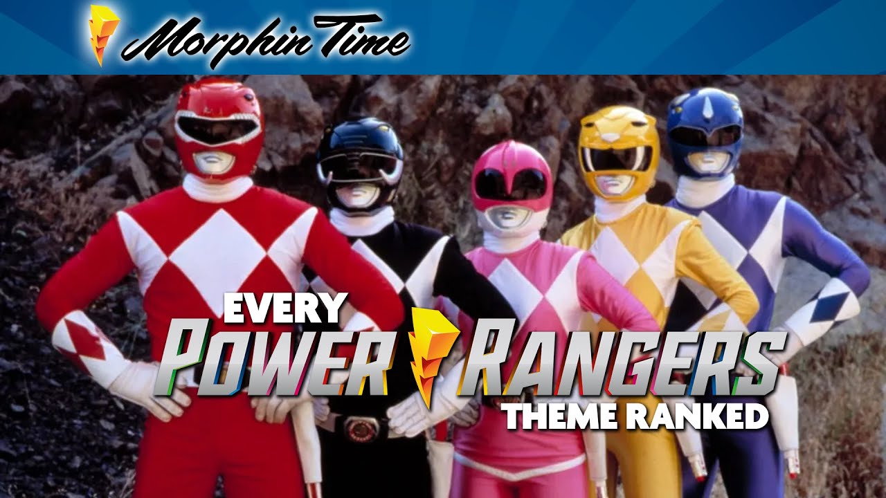 Ranking The Power Rangers Themes - Morphin' Time - YouTube