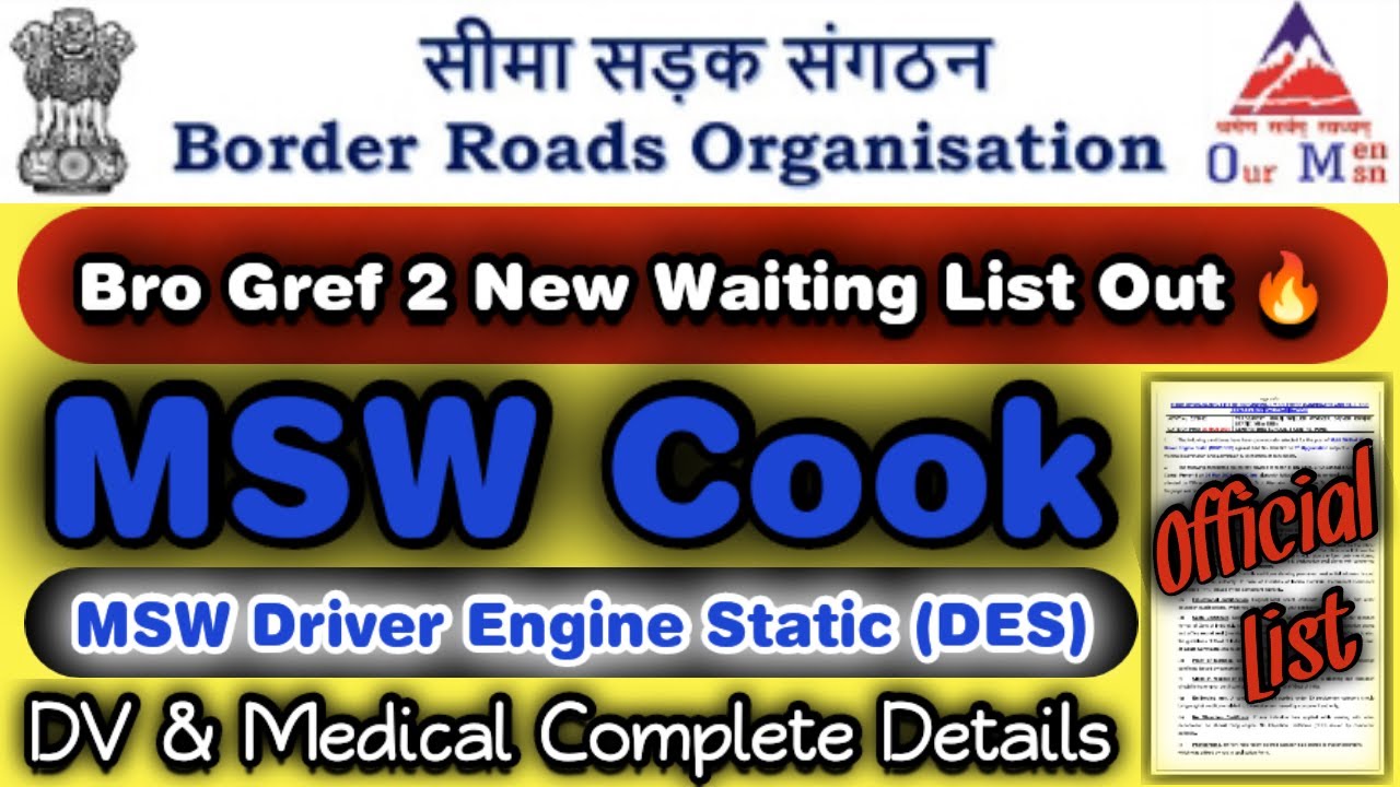 Bro Gref 2 New Waiting List Out 🔥! MSW Cook ! MSW Des ! Bro Gref ...