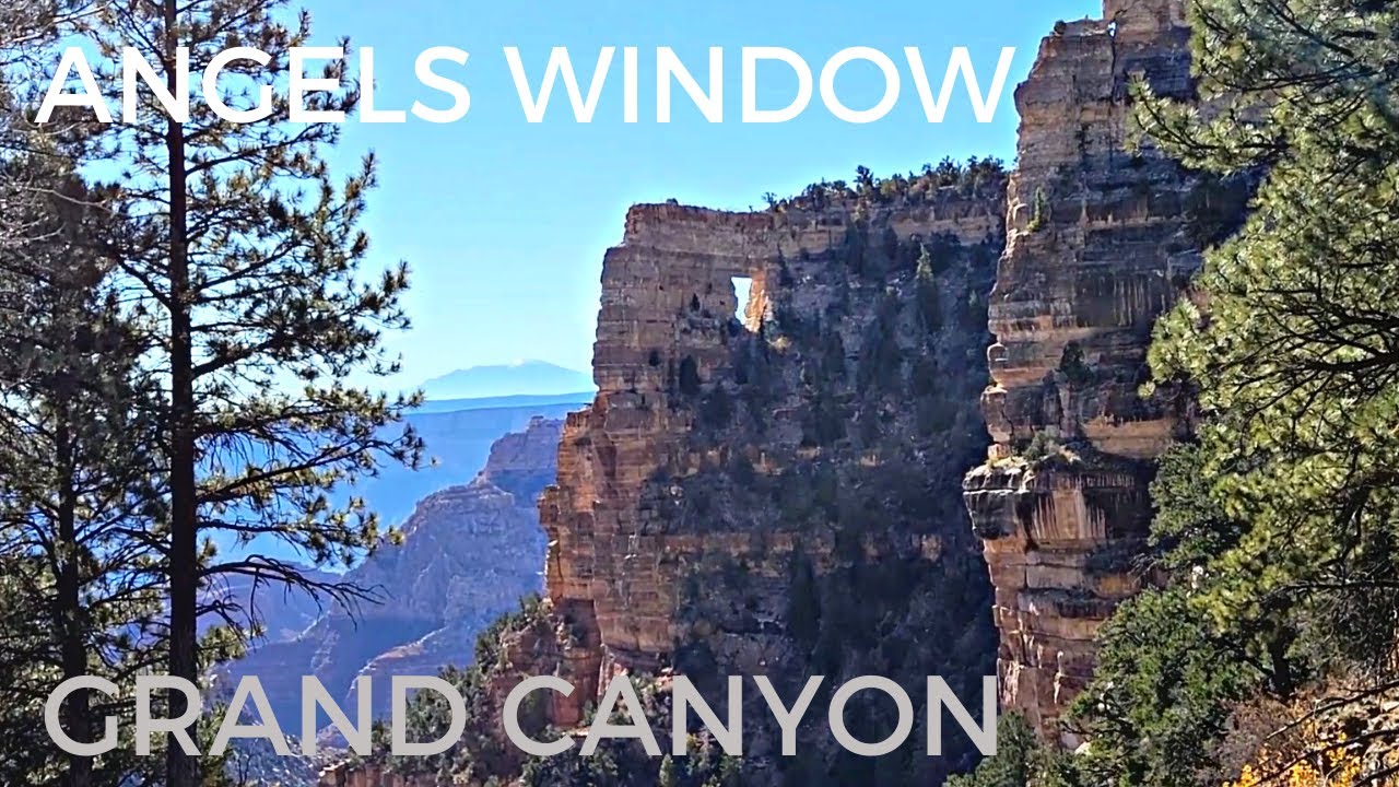 Angels Window & Cape Royal North Rim Grand Canyon Overlooks - YouTube