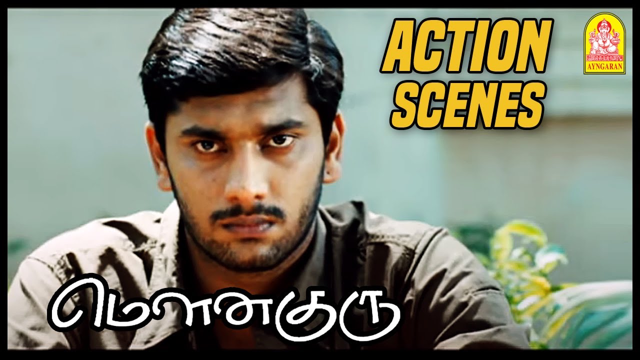 Mouna Guru Tamil Movie | Action Scenes | Arulnidhi | Iniya | John Vijay ...