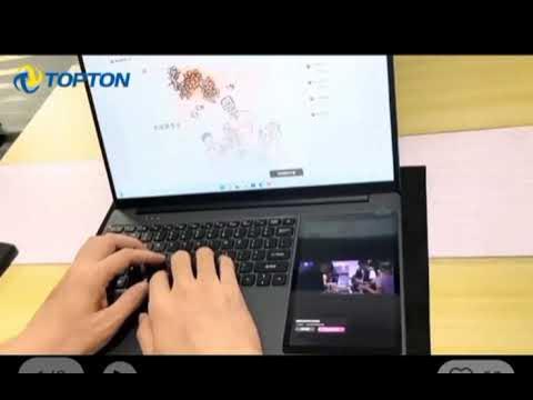 Topton l10 dual screen slim laptop - YouTube