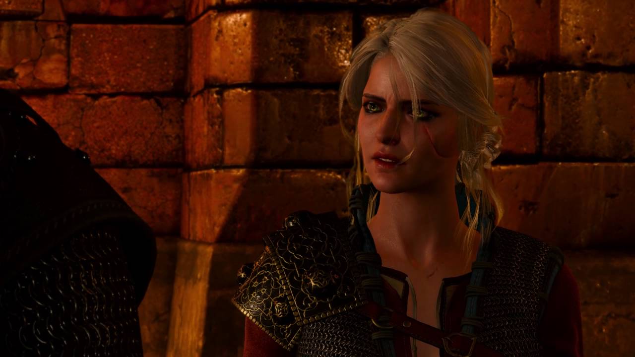 The Witcher 3 - Ciri "I like it when you smile" - YouTube