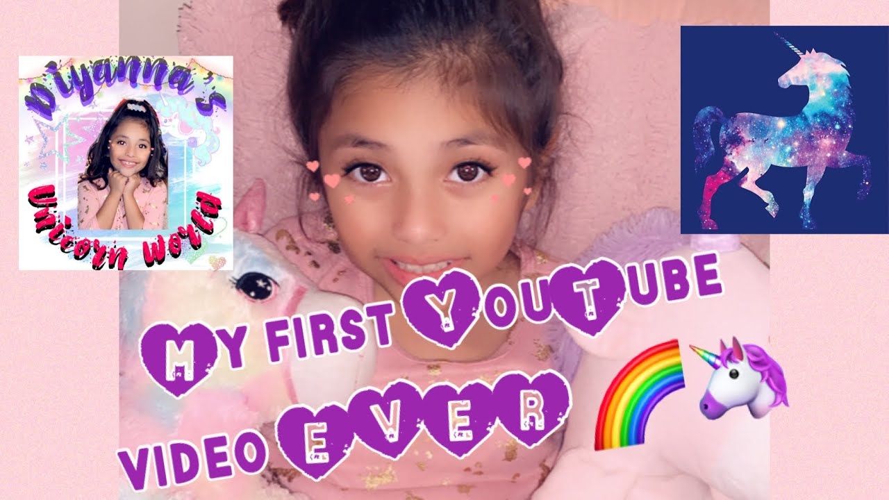 My first YouTube video EVER!! 🦄🎮 - YouTube