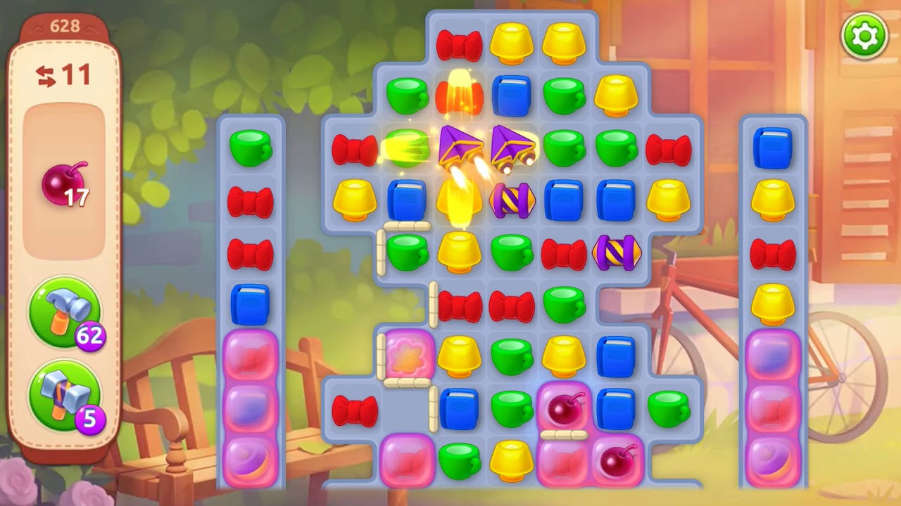 HomeScapes level 628 - YouTube