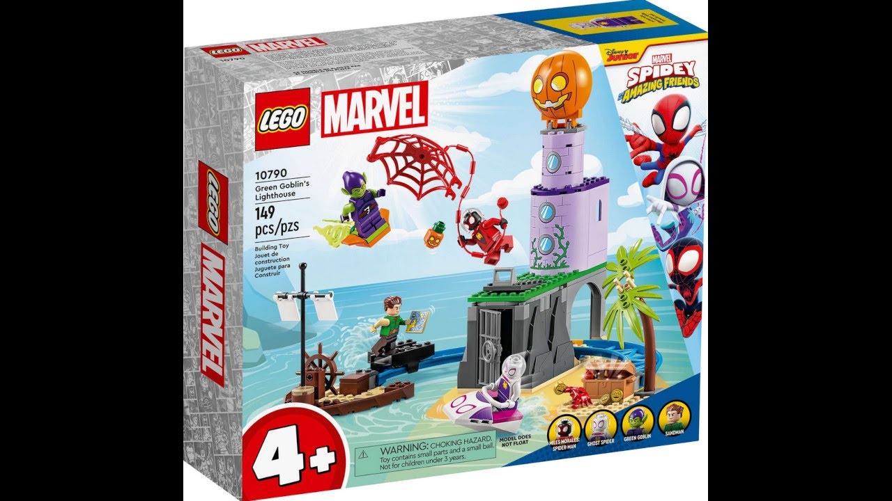 LEGO Instructions | Marvel | 10790 | Team Spidey at Green Goblin's ...