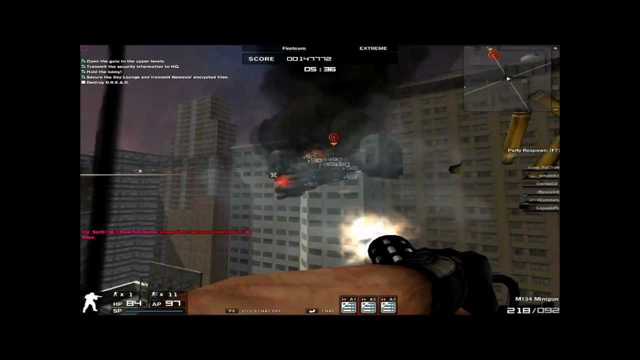 Combat Arms EU - Nemexis HQ With M124 Minigun HD - YouTube